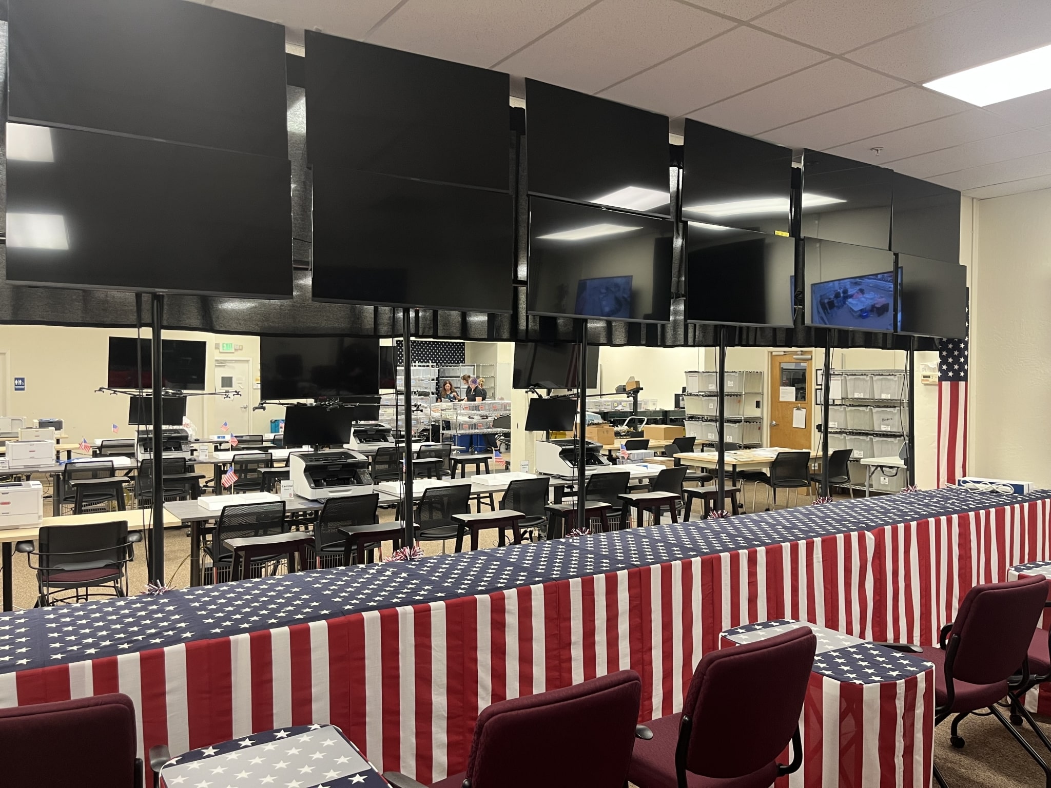 Observers welcome as ballot processing begins at Shasta Election Office ...