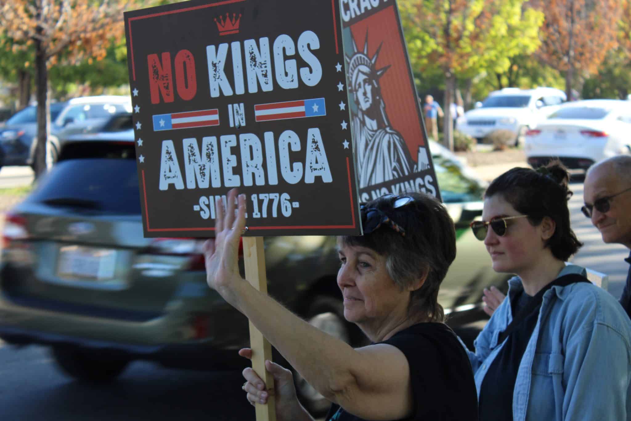 Thousands attend ‘No Kings’ protest in Redding to denounce the Trump ...